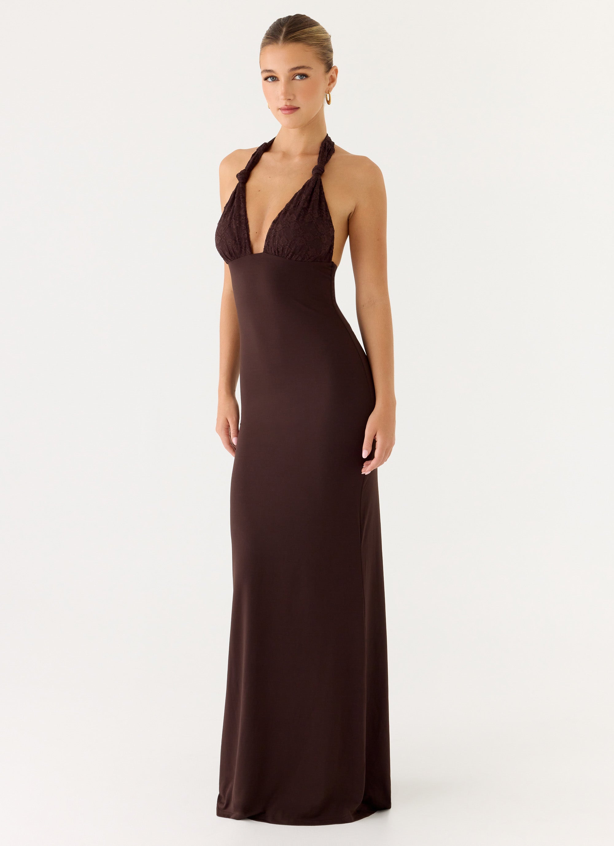 All I Need Maxi Dress - Chocolate – Peppermayo US