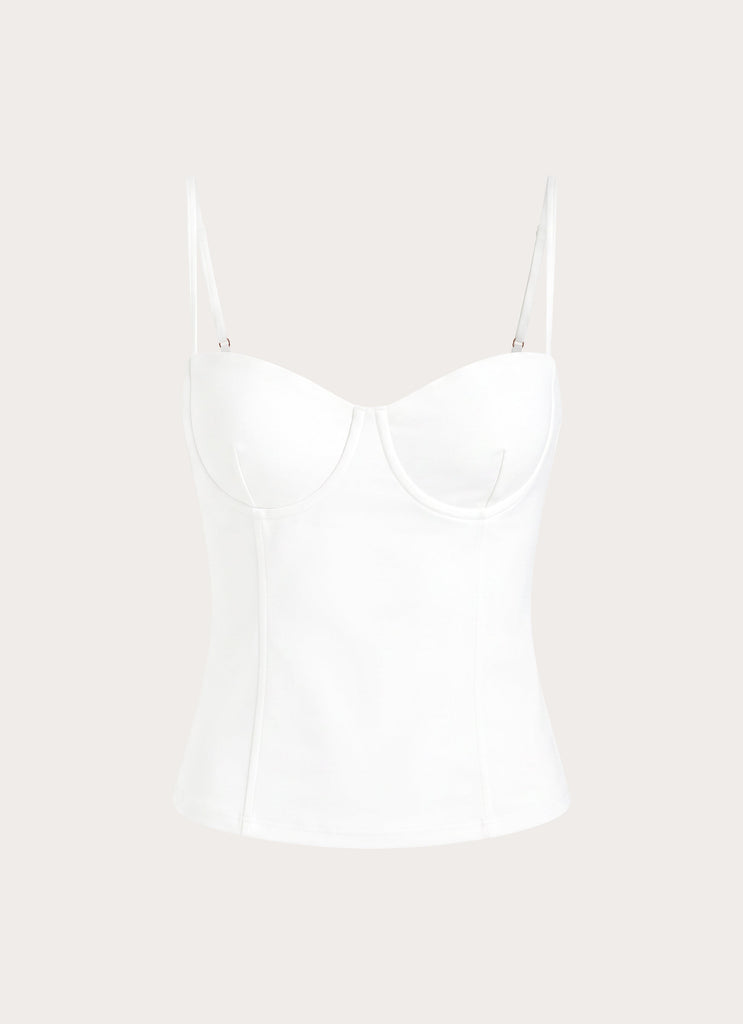 Ame Underwire Top - White – Peppermayo US