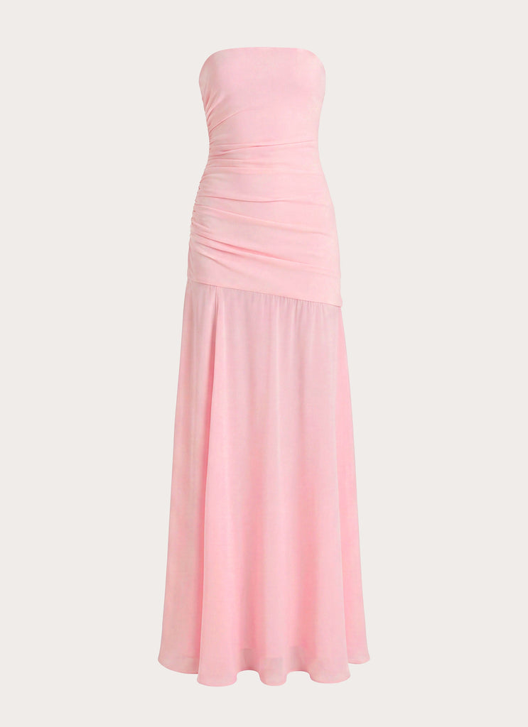 Antora Maxi Dress - Pink – Peppermayo US
