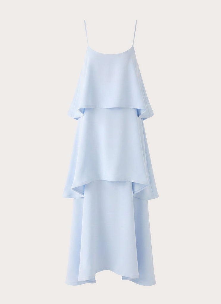 Becka Maxi Dress - Blue – Peppermayo US
