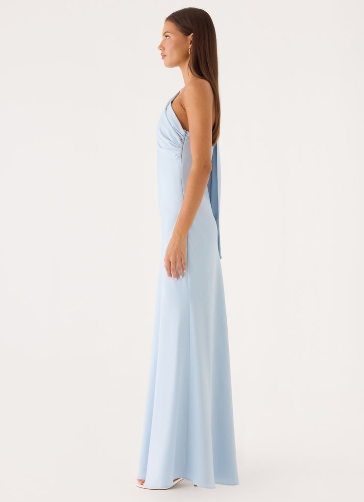 Elena Maxi Dress - Blue – Peppermayo US