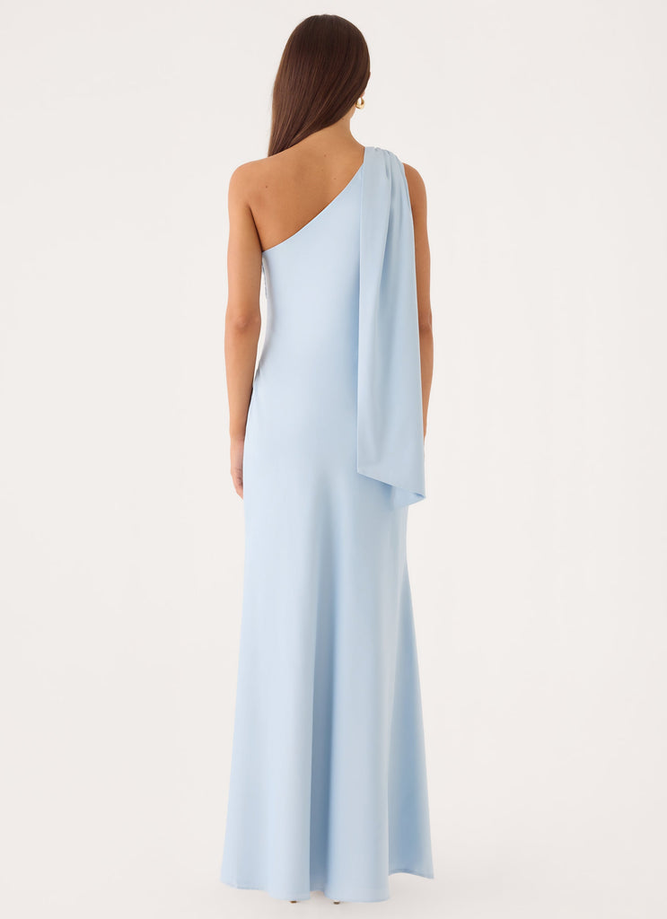 Elena Maxi Dress - Blue – Peppermayo US
