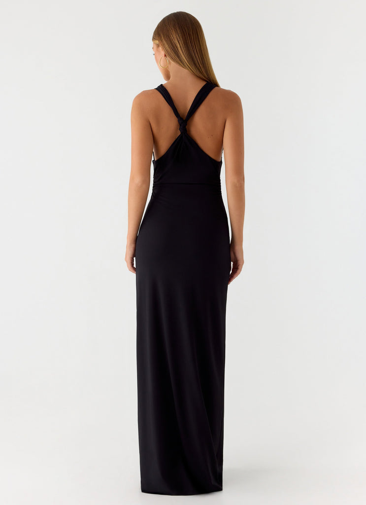 Hidden Agenda Maxi Dress - Black – Peppermayo US