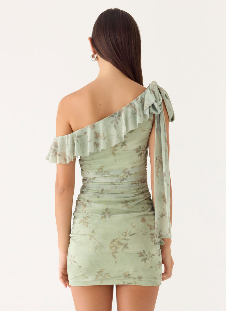 Hidden Gesture Mini Dress - Wispy Fern – Peppermayo US