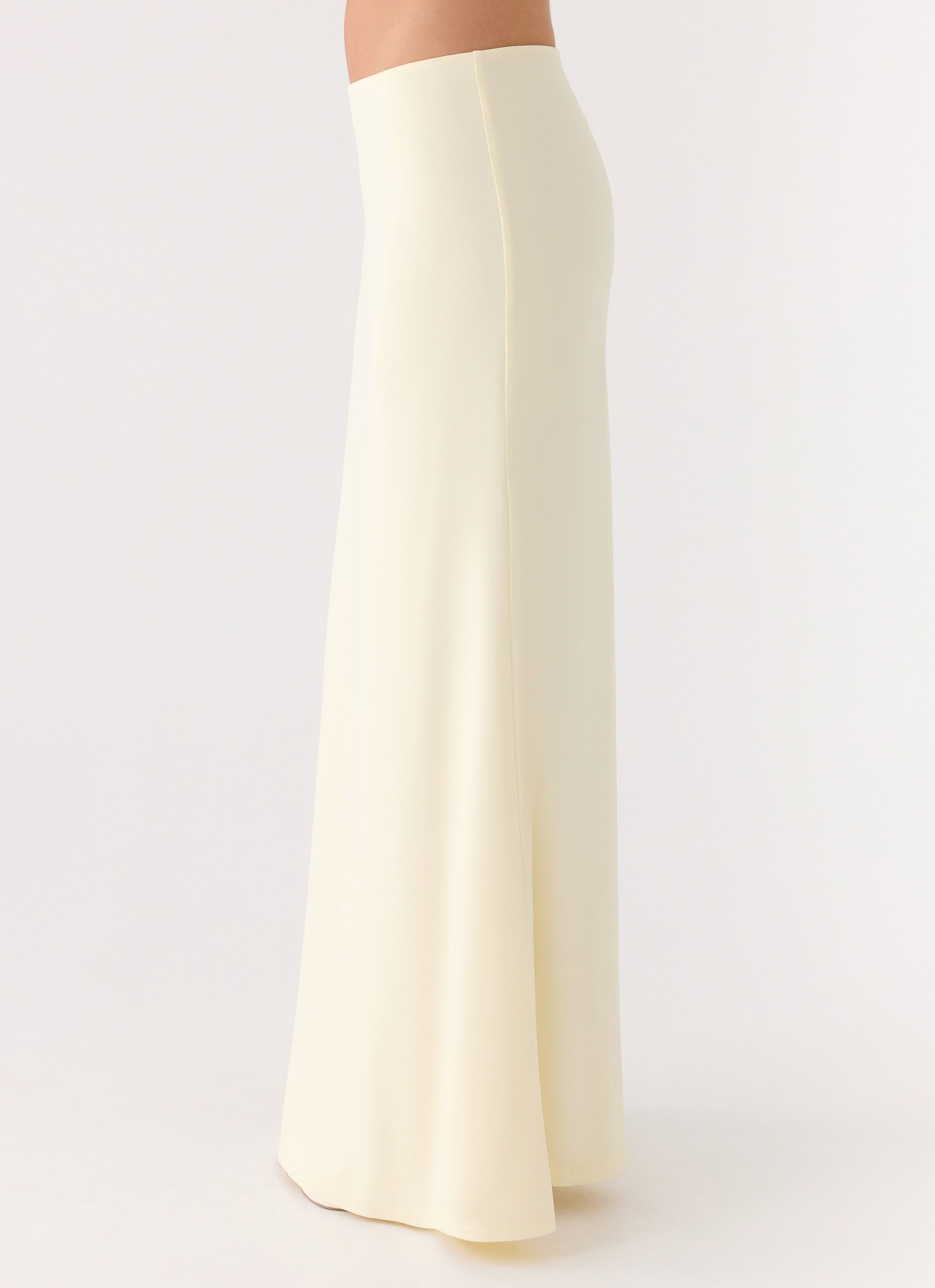 Like A Flower Maxi Skirt - Lemon Yellow – Peppermayo US