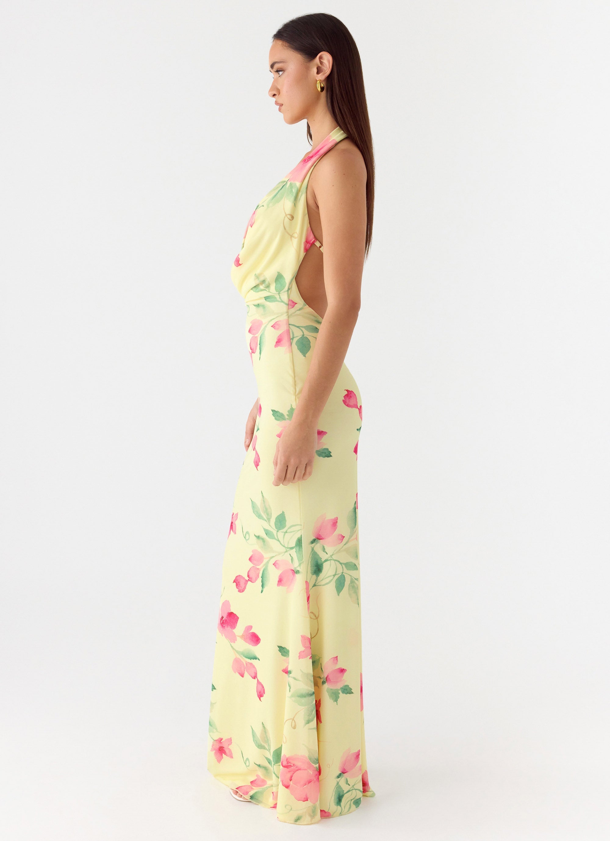 Like You Better Maxi Dress - Lemon Soleil – Peppermayo US