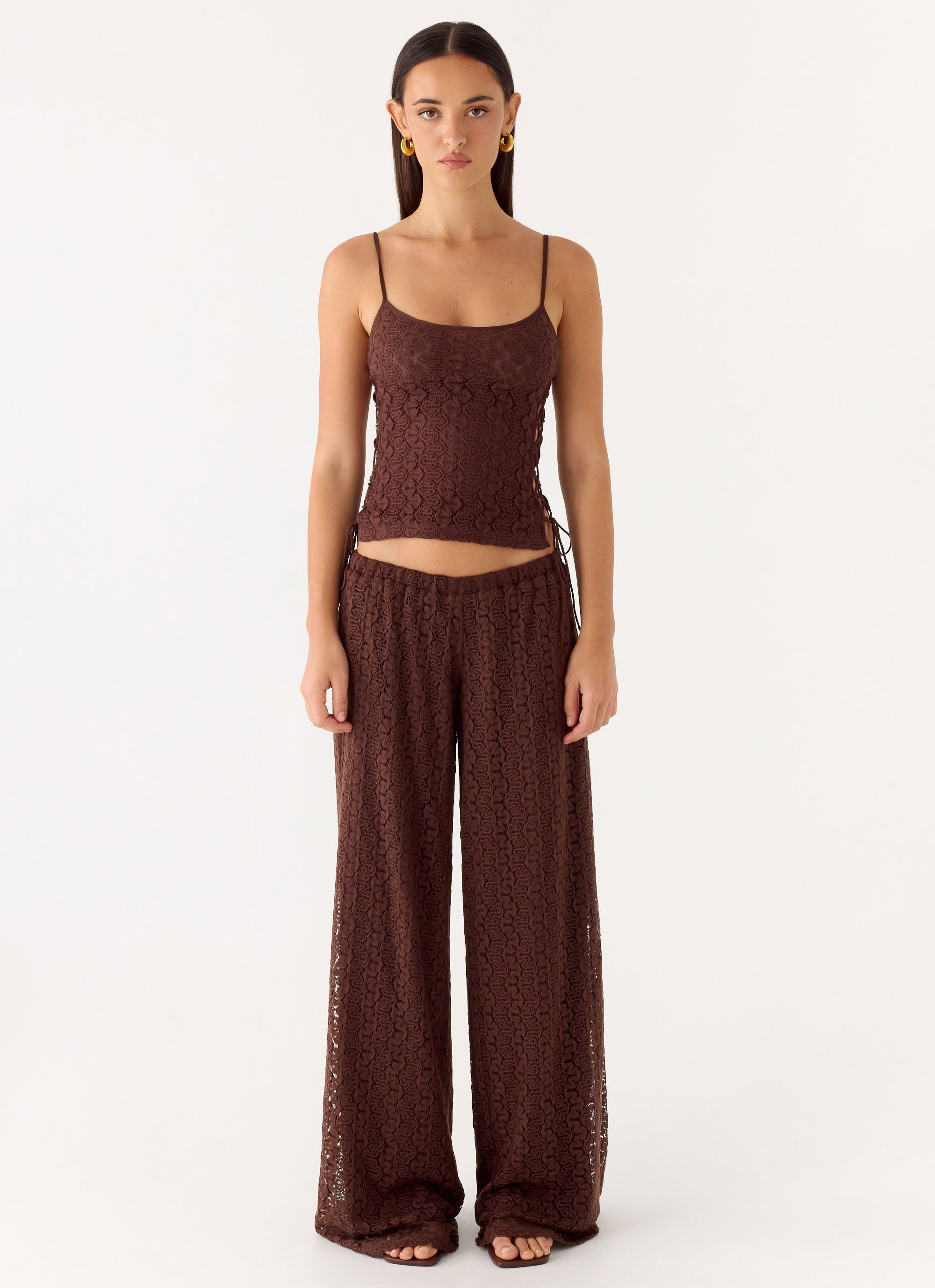 Mackenzie Pants - Chocolate – Peppermayo US