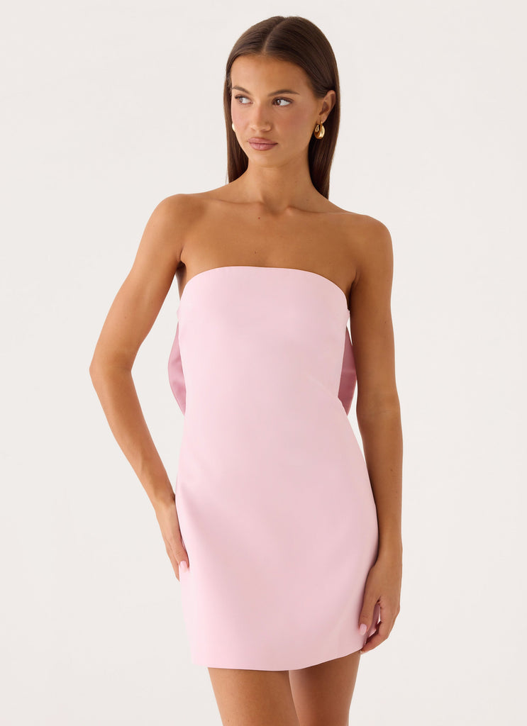 Mira Belle Mini Dress - Pink – Peppermayo US