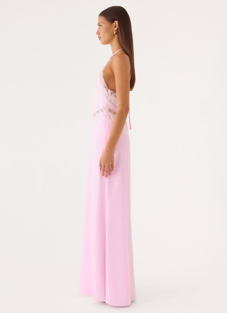 Orvian Maxi Dress - Pink – Peppermayo US