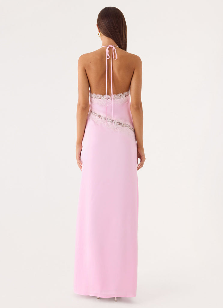 Orvian Maxi Dress - Pink – Peppermayo US