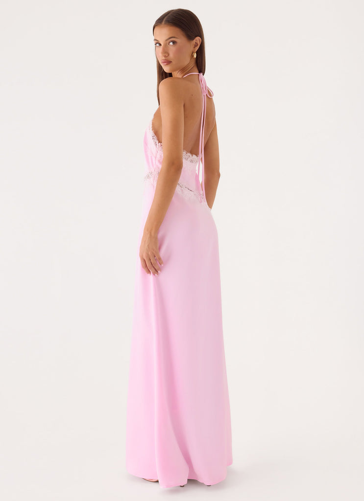 Orvian Maxi Dress - Pink – Peppermayo US
