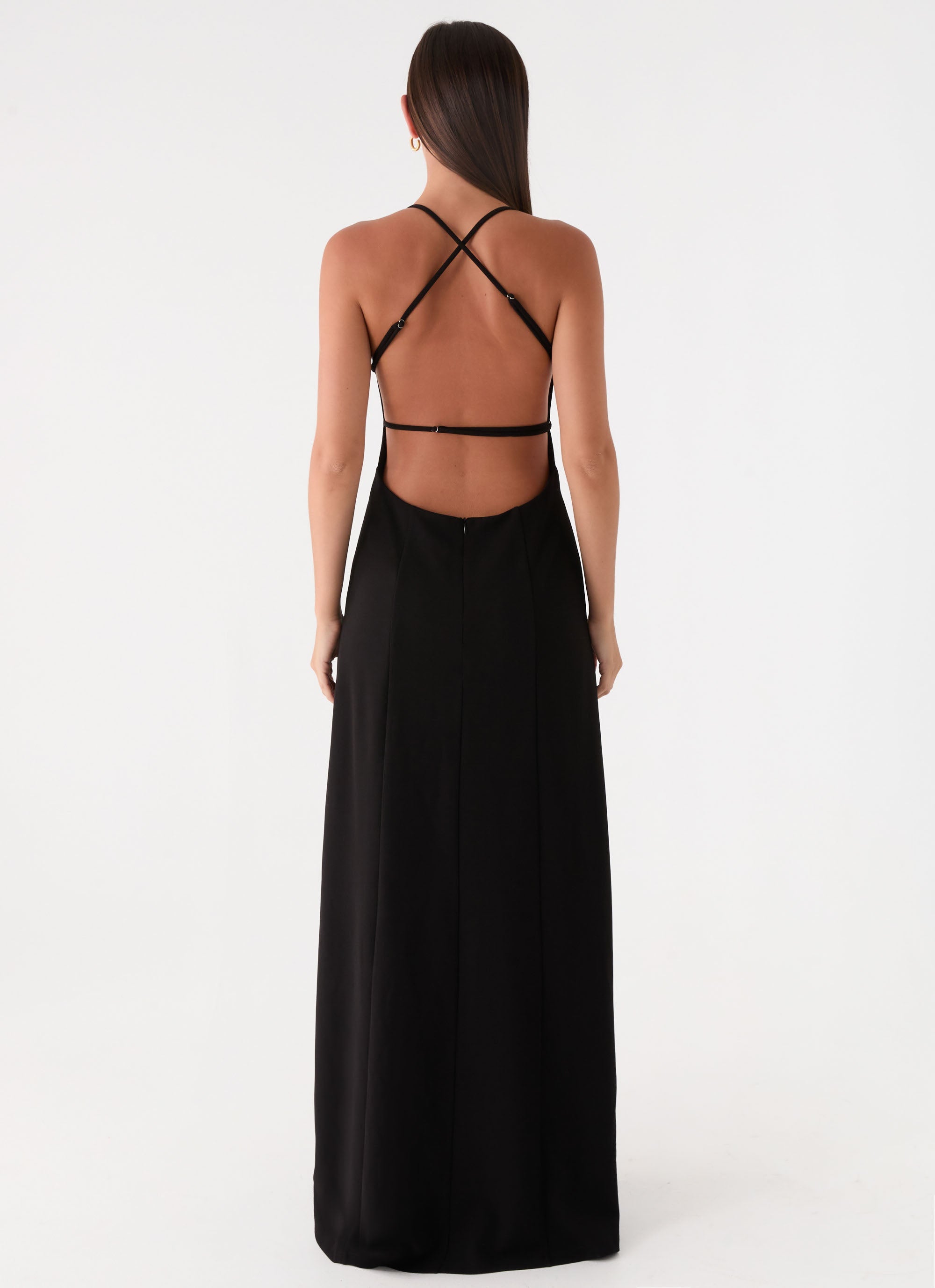 Russian Roulette Maxi Dress - Black – Peppermayo US