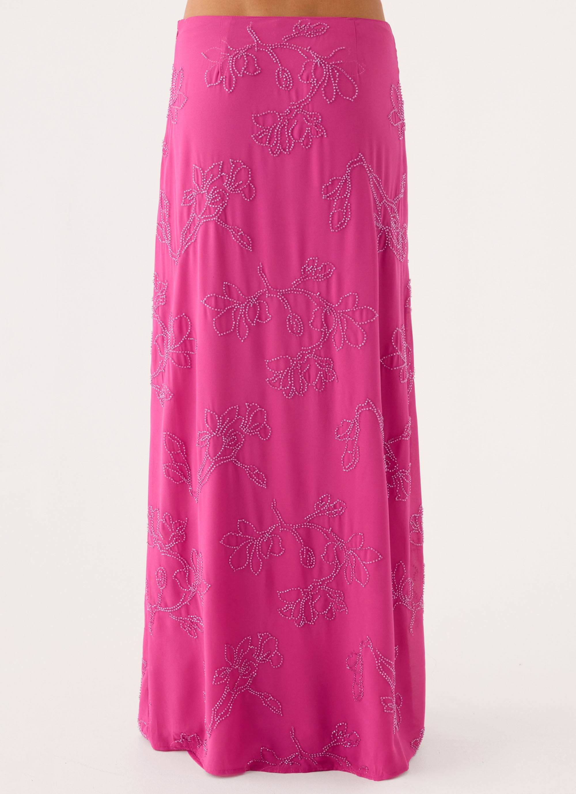 Secret Spot Maxi Skirt - Berry Kiss – Peppermayo US
