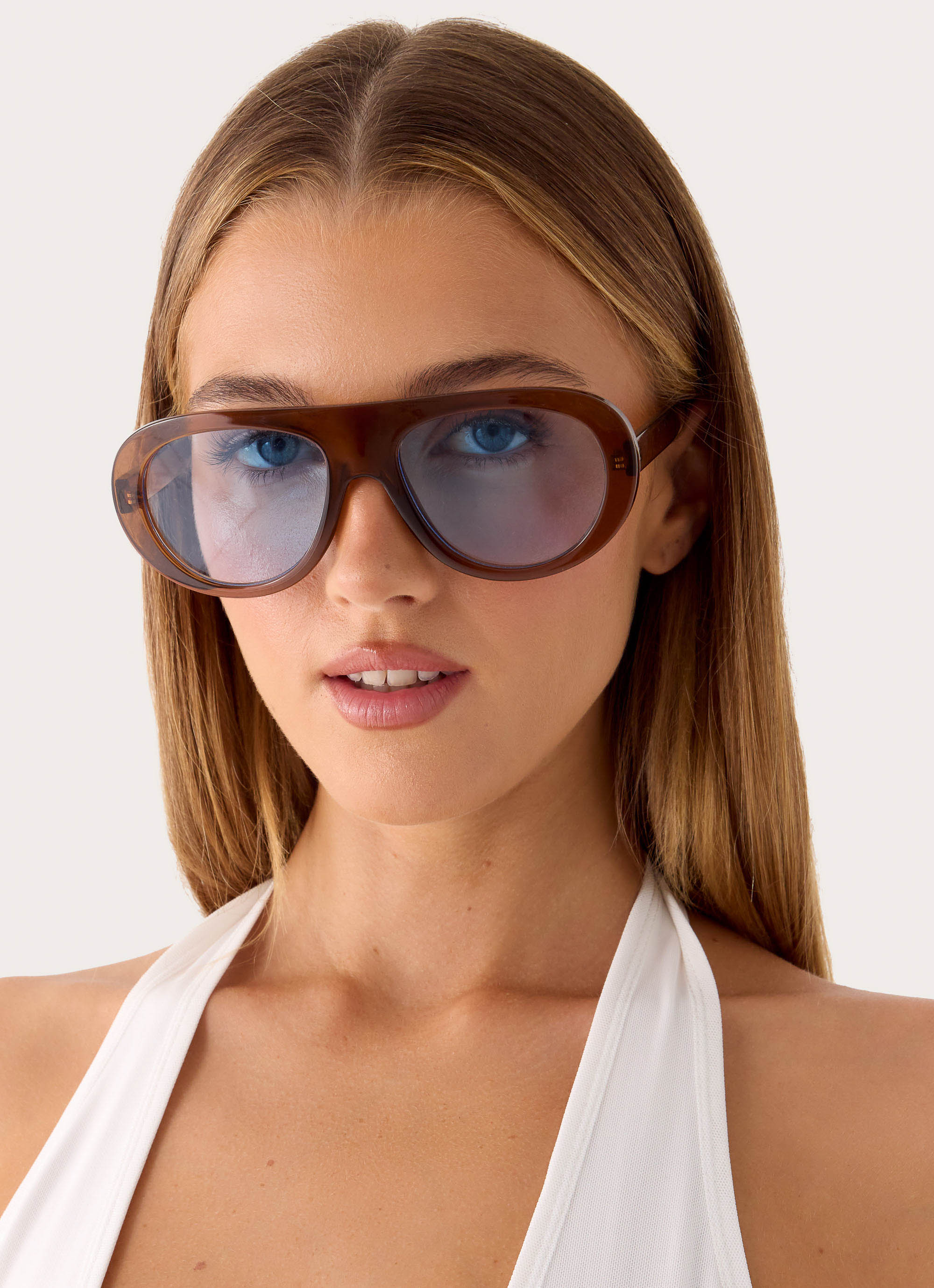 Sunburn Shades Sunglasses - Brown – Peppermayo US